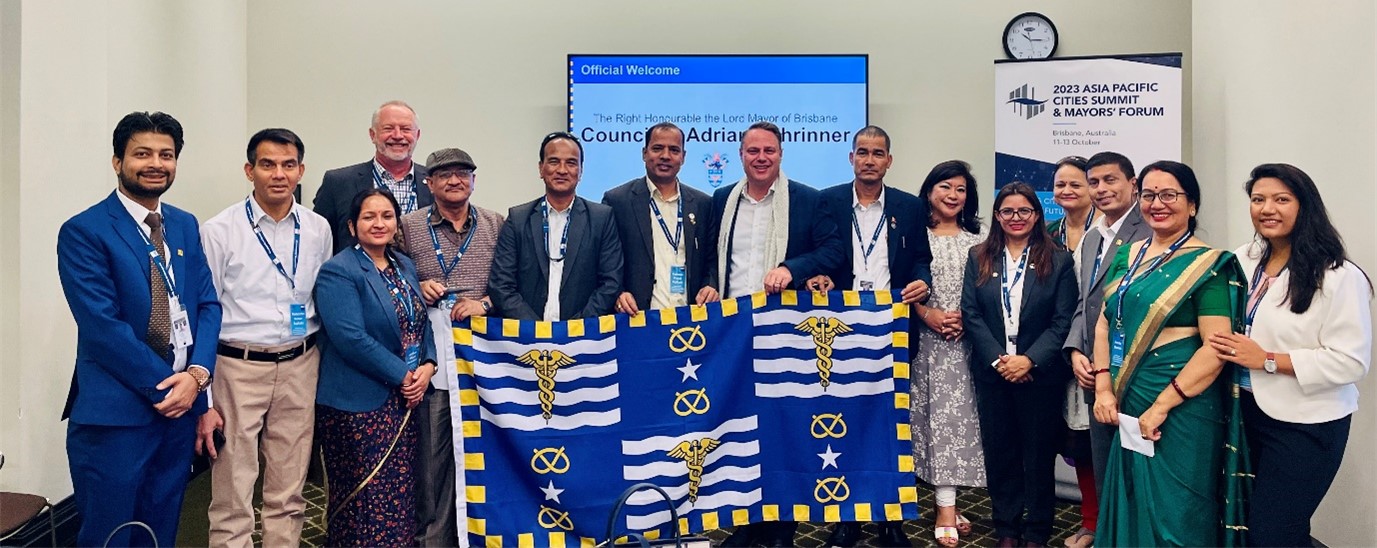 Delegation Of Nepalese City Leaders Welcomed By Brisbane City Council